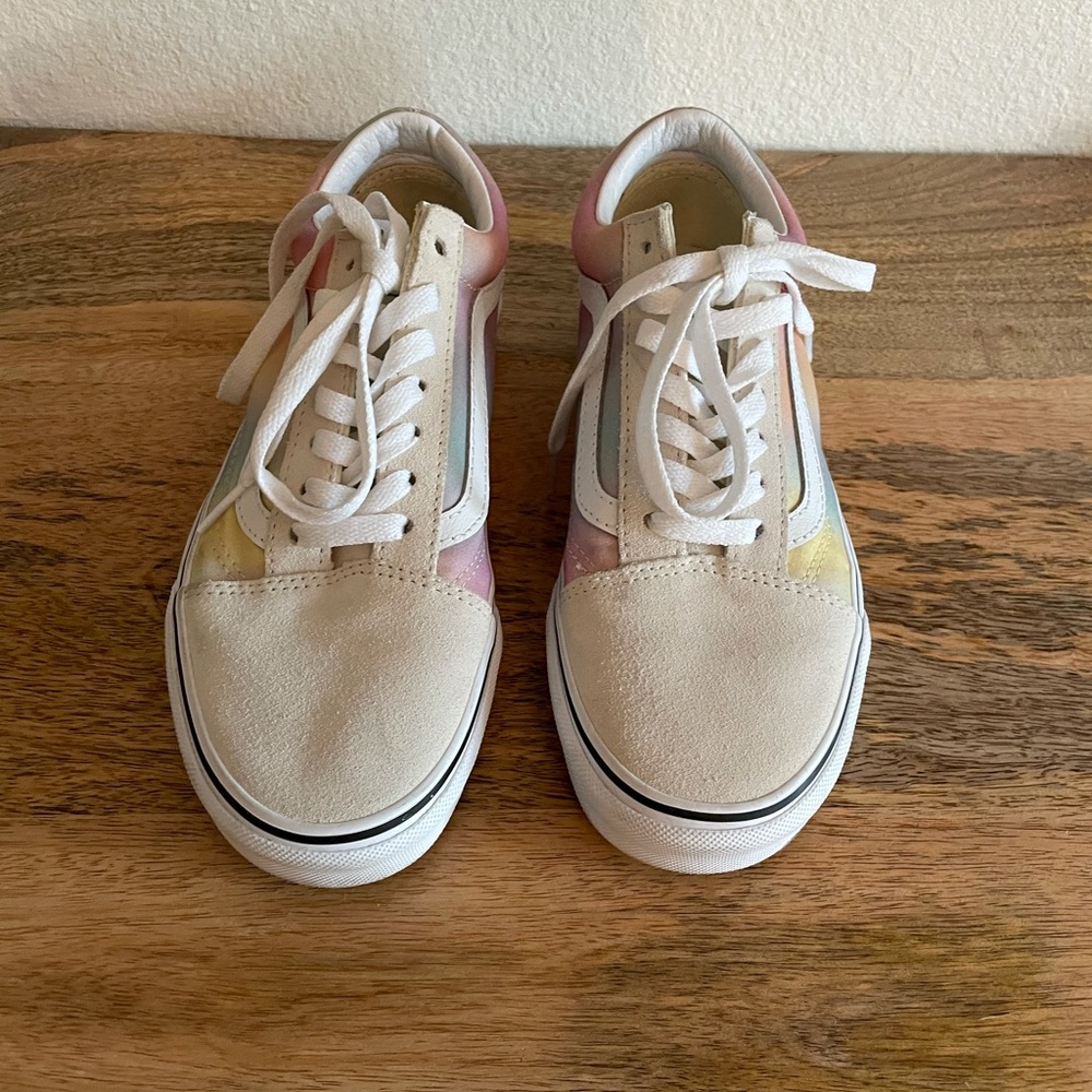 Rainbow Van Lowtop Shoes - Gem